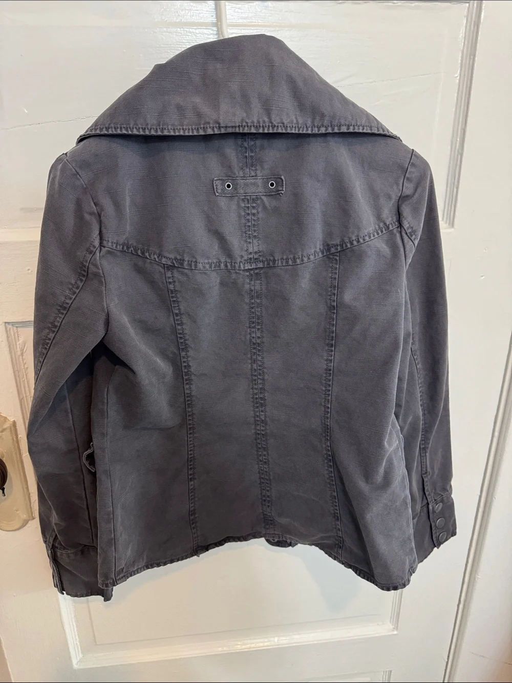Trouve | Jackets & Coats | Trouv Gray Utility Cotton Jacket | Poshmark